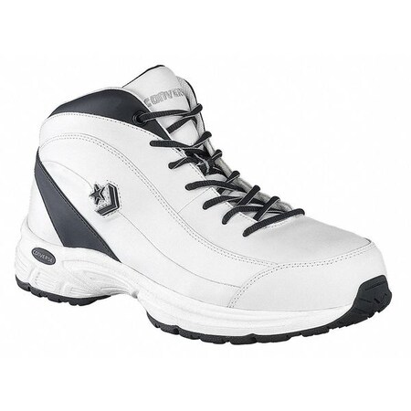 Converse Athletic Work Shoes, Comp, Mn, 9.5, Wht, PR C4600-95M | Zoro