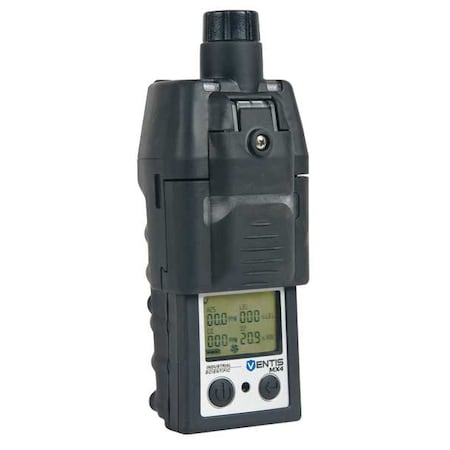 Industrial Scientific Ventis MX4 Multi-Gas Detector, IP66/IP67, Audible ...