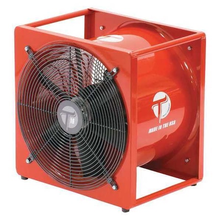Tempest Smoke Ejector Fan, Elec, 16in, 1/3HP, ExPrf 911-1001 | Zoro