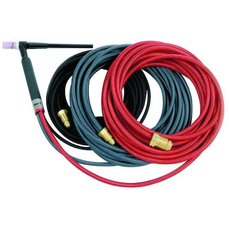 Miller Electric Torch Kit,W-250,25 ft.,Braided (WP2025RM) | Zoro