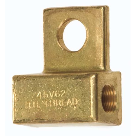 Miller Electric Power Cable Adapter, Brass 45V62 | Zoro