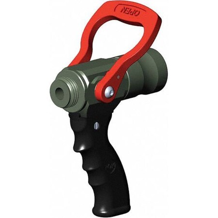 Pok Fire Hose Nozzle, 1 In., Green 13341-1.0-1.0-NST | Zoro