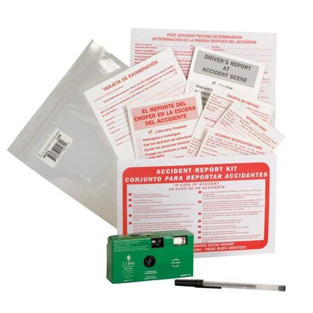 Jj Keller Accident Report Kit, Audit/Inves/Records 689-RB | Zoro