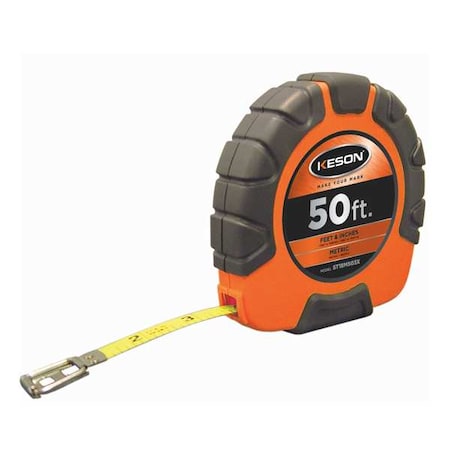 Keson 50 ft/15m Tape Measure, 3/8 in Blade ST18M503X | Zoro