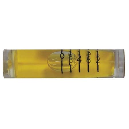 Johnson Level & Tool Level Vial, Acrylic, 1.750 In L, PK25 SM909 | Zoro