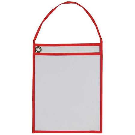 C-Line Products Shop Ticket Holder, Hanging, Red, PK25 7416-N | Zoro