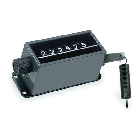 Dayton Counter, Mechanical, Color: Black 6X596 | Zoro