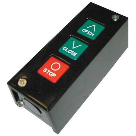 Telectron Control Station, 3 Button, 5 x 2-3/8 x 1-13/16 PBS-3 | Zoro