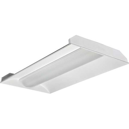 Lithonia Lighting Recessed Troffer, F32T8, 58W, 120-277V 2VT8 2 32 ADP ...