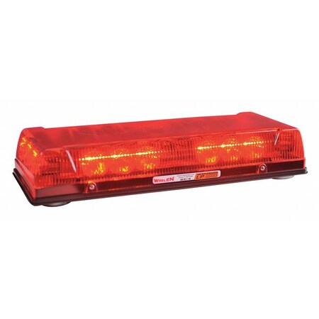 Whelen Low Profile Mini Light Bar, 17" L, Red R1LPMR | Zoro