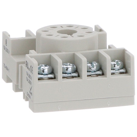 Schneider Electric Relay Socket, 15 A, DIN-Rail Socket Mounting, 8 Pins ...