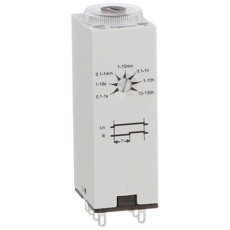 Schneider Electric Time Delay Relay, 24VDC, 5A, DPDT, 0.1 sec ...