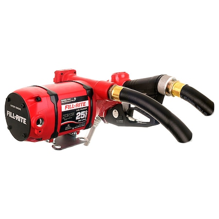 Fill-Rite Fuel Transfer Pump, 120V AC, 25 gpm Max. Flow Rate , 1/3 HP ...