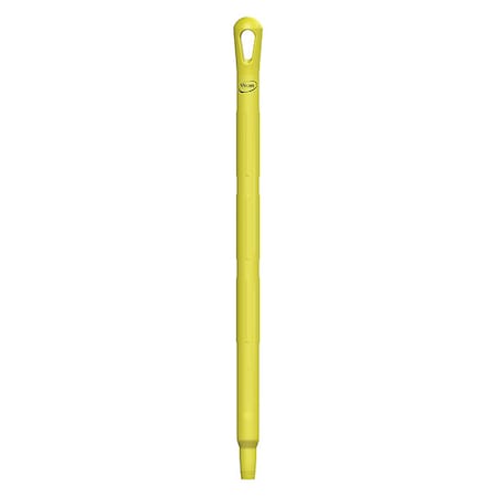Vikan Color Coded Handle, 1 1/4 in Dia, Yellow, Polypropylene 29666 | Zoro