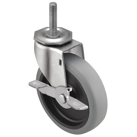 Shepherd Hardware 4" X 15/16" Non-Marking Polyurethane Swivel Caster ...