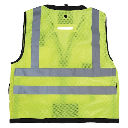 Radians Safety Tether Vest, Heavy Duty, Green, M SV59ZT-2ZGD-M | Zoro