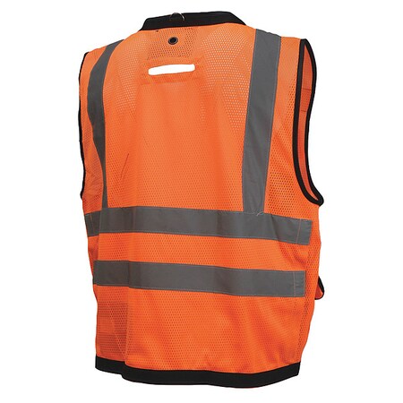 Radians Safety Tether Vest, Heavy Duty, Green, M SV59ZT-2ZGD-M | Zoro