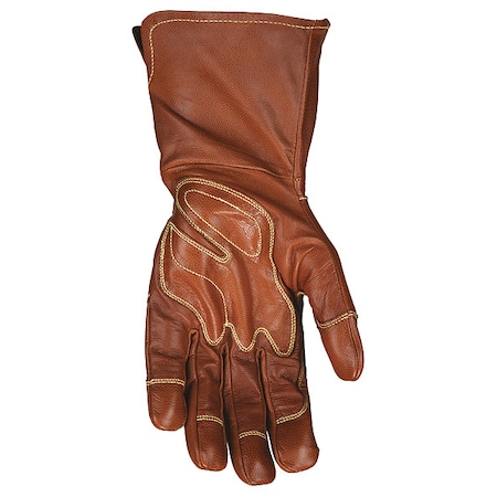 Mcr Safety Leather Drivers Gloves, Goatskin ( Double Palm ), Gauntlet ...