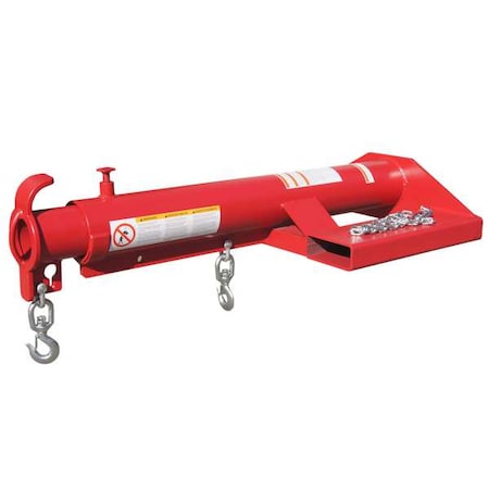 Dayton Fork Truck Boom, 4,000 lb, Red 60JC98 | Zoro