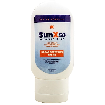 Sunx Sunscreen, 2 oz, Bottle, 50 SPF 18-904G | Zoro