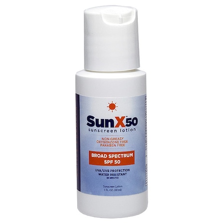 Sunx Sunscreen, 1 oz, Bottle, 50 SPF 18-901G | Zoro