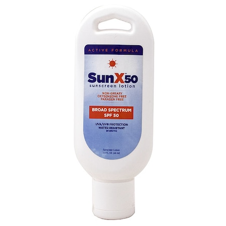 Sunx Sunscreen, 1.5 oz, Bottle, 50 SPF 18-902G | Zoro