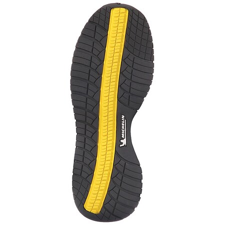 Michelin Athletic Shoe, M, 9 1/2, Black MIC0003 | Zoro