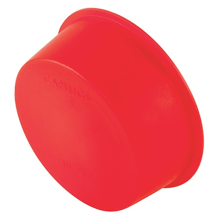 Caplugs Tapered Cap/Plug, Red, LDPE 500 PK T-43A 050401HB | Zoro