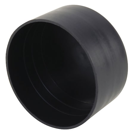Caplugs Thread Protector Cap, Black, Low-Density Polyethylene 4000 PK ...