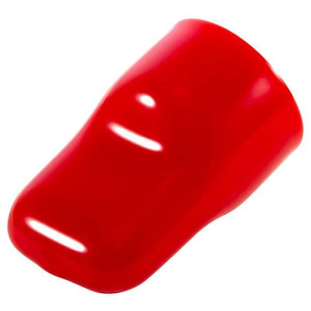 Caplugs Vinyl Flat Pull-Tab Cap, Red Vinyl, Caplugs Standard Red 1000 ...