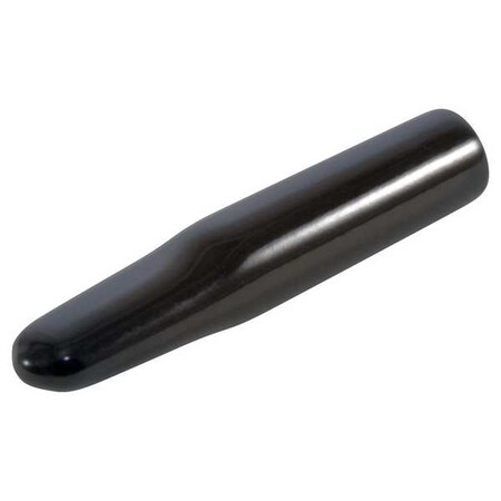 Caplugs Vinyl Flat Pull-Tab Cap, Black Vinyl, Caplugs Standard Black ...