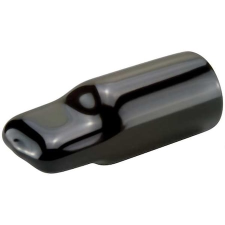 Caplugs Vinyl Flat Pull-Tab Cap, Black Vinyl, Caplugs Standard Black ...