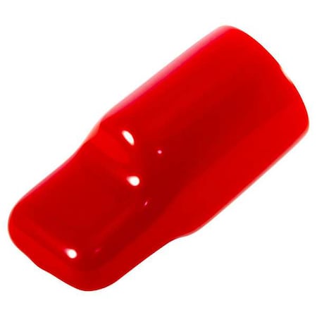 Caplugs Vinyl Flat Pull-Tab Cap, Red Vinyl, Caplugs Standard Red 2000 ...