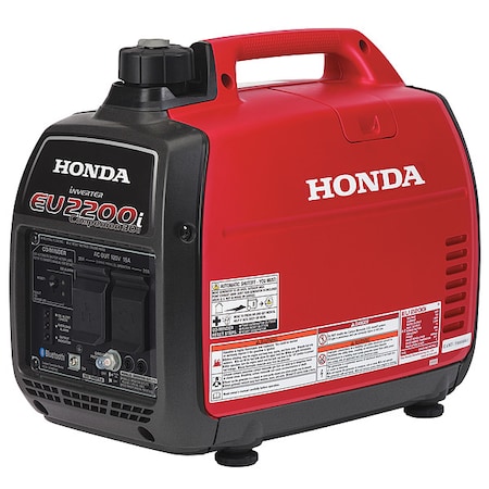 Honda Portable Generator, Gasoline, 1,800 W Rated, 2,200 W Surge ...