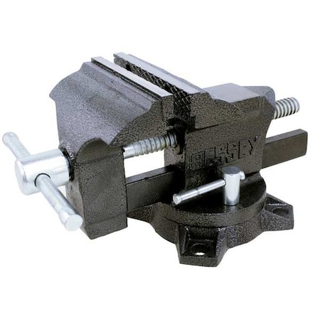 Bessey 4-1/2" Standard Duty Light Duty Bench Vise with Swivel Base BV ...
