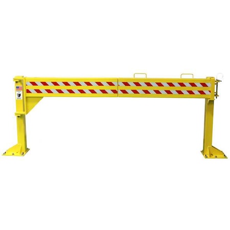 Defender Gate Safety Gate, Manual, Steel, 8 ft Gate W DG10-6-LH | Zoro