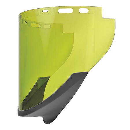 Elvex Visor Flash Arc- Shield with Chin Guard, Green Visor ...