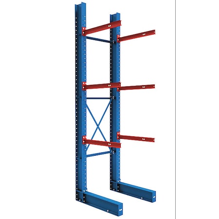 Steel King Cantilever Rack, Add-On Unit, 26 in Depth IBCSS144048S | Zoro