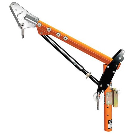 Falltech Offset Mast, Orange, 44 in L, Powder Coated 6500244 | Zoro