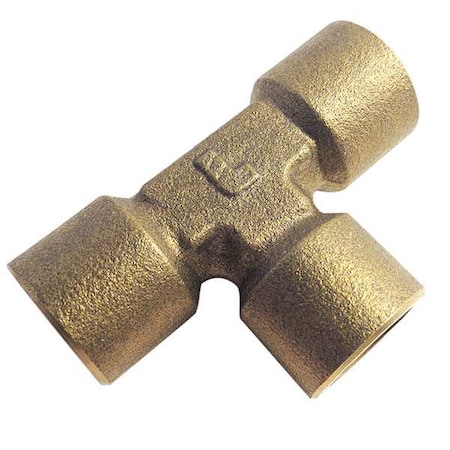 Legris Female Union Tee Brass Union Tee, 3/4 in Female BSPP X 3/4 in ...