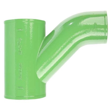 Zoro Select Female Socket, Cast Iron Combination Wye and 1/8 Bend ...