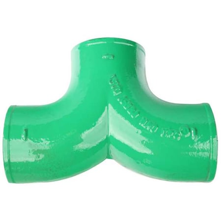 Zoro Select 90 Degrees Double Bend Double 1/4 Bend, 3" Pipe, Female ...