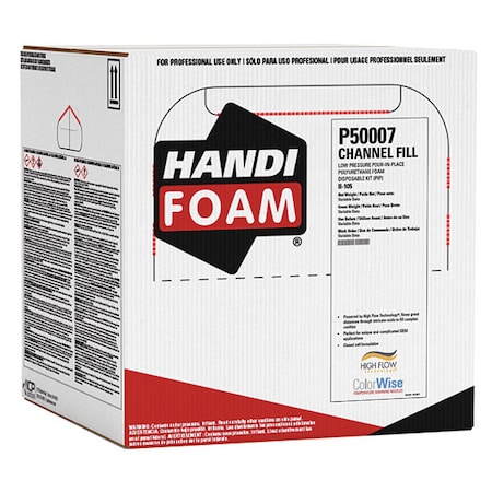 Handi-Foam Spray Foam Kit, 2-15 Chnnl Fill, 15 cu.ft. P50007 | Zoro