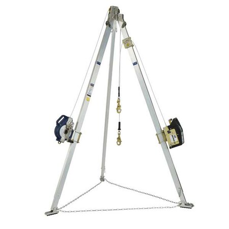 3M Tripod Combo, Aluminum, with SRL/Winch 8301068 | Zoro
