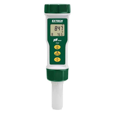 Extech Water Quality Meter, IP57, 0.01 pH PH90 | Zoro