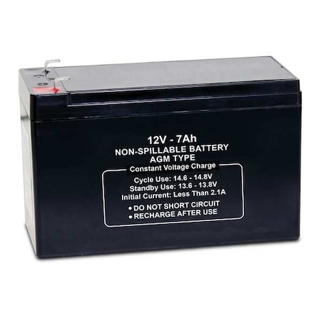Zoro Select Sealed Lead Acid Battery, 12VDC, 7Ah 47015 | Zoro