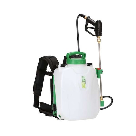 Flowzone 2 1/2 gal Backpack Sprayer, Plastic, 5 ft L Hose, Cone/ Fan ...