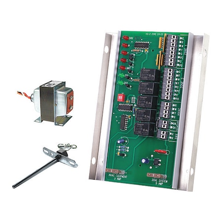Io Hvac Controls Zone Panel Kit, 2 Zone, 1H/1C ZP2-HC-KIT | Zoro