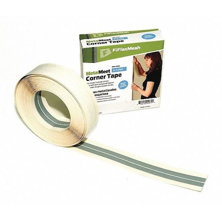 Boen Flex Metal Corner Taper, 2"X100ft MT-2100 | Zoro