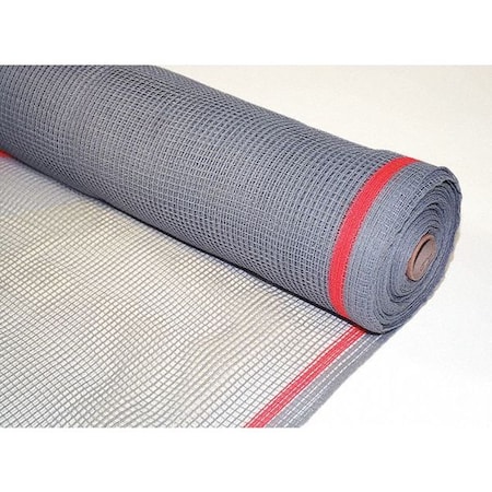 Jaydee Boen Safety Netting, Gray, FR, 8.6ftX150ft SN-20017 | Zoro